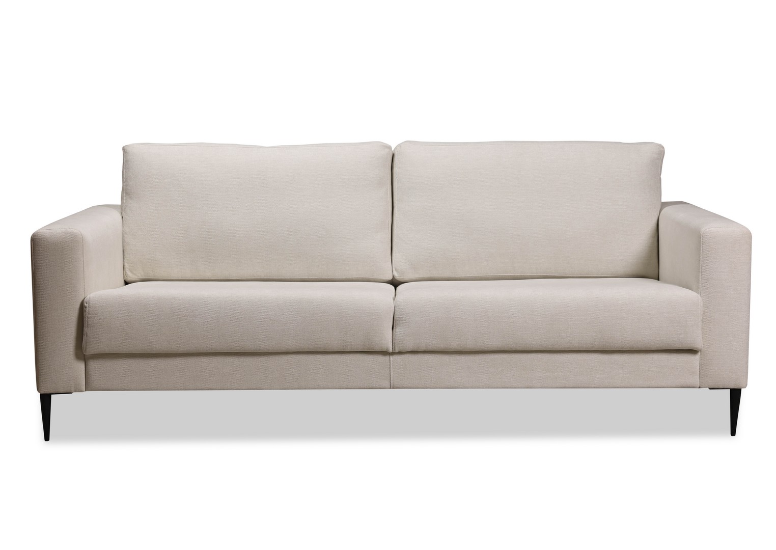 ספה תלת 220 בד בגוון אבן דגם סקיילר